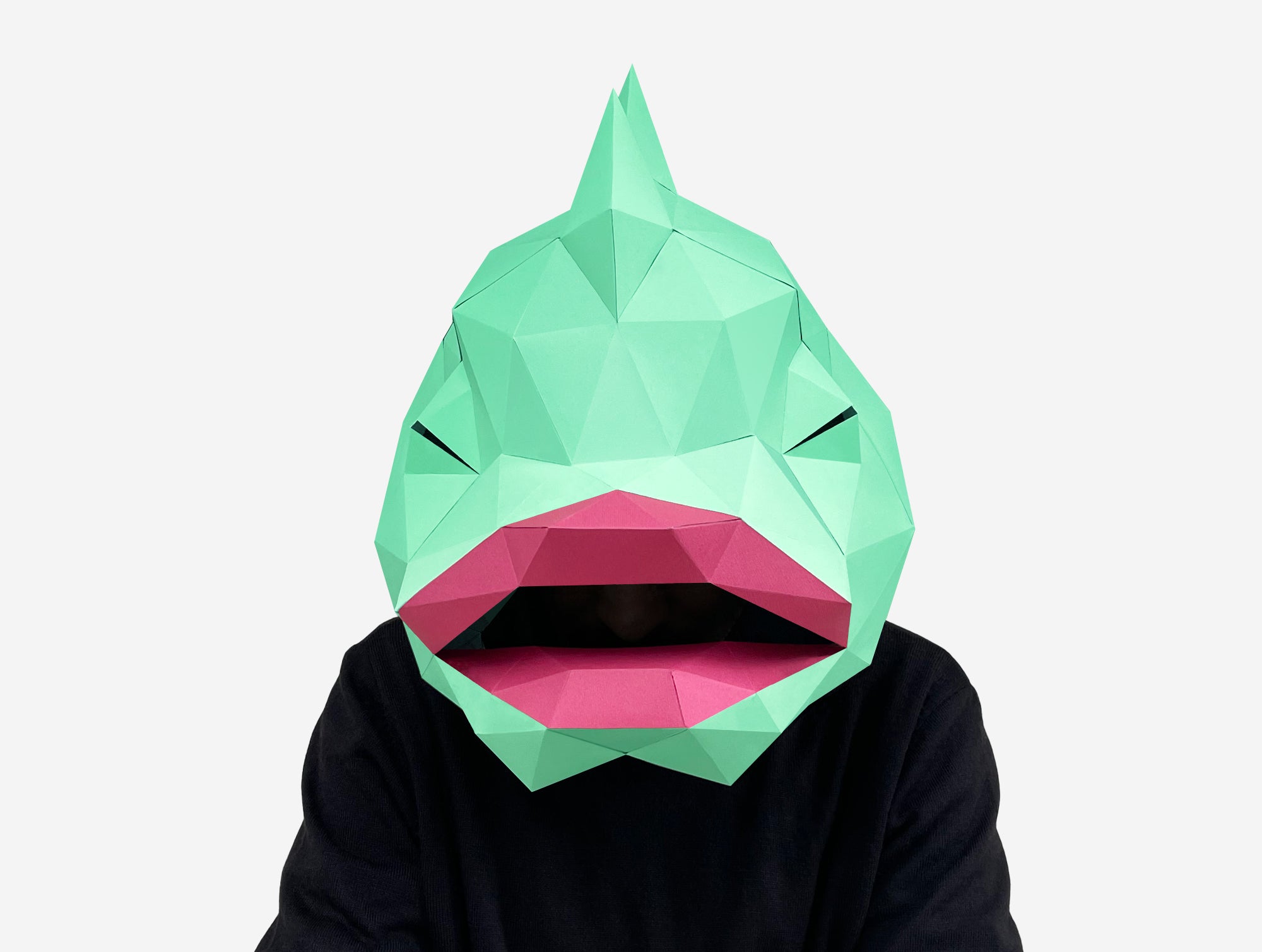 Fish Mask DIY Paper Mask Template | Lapa Studios
