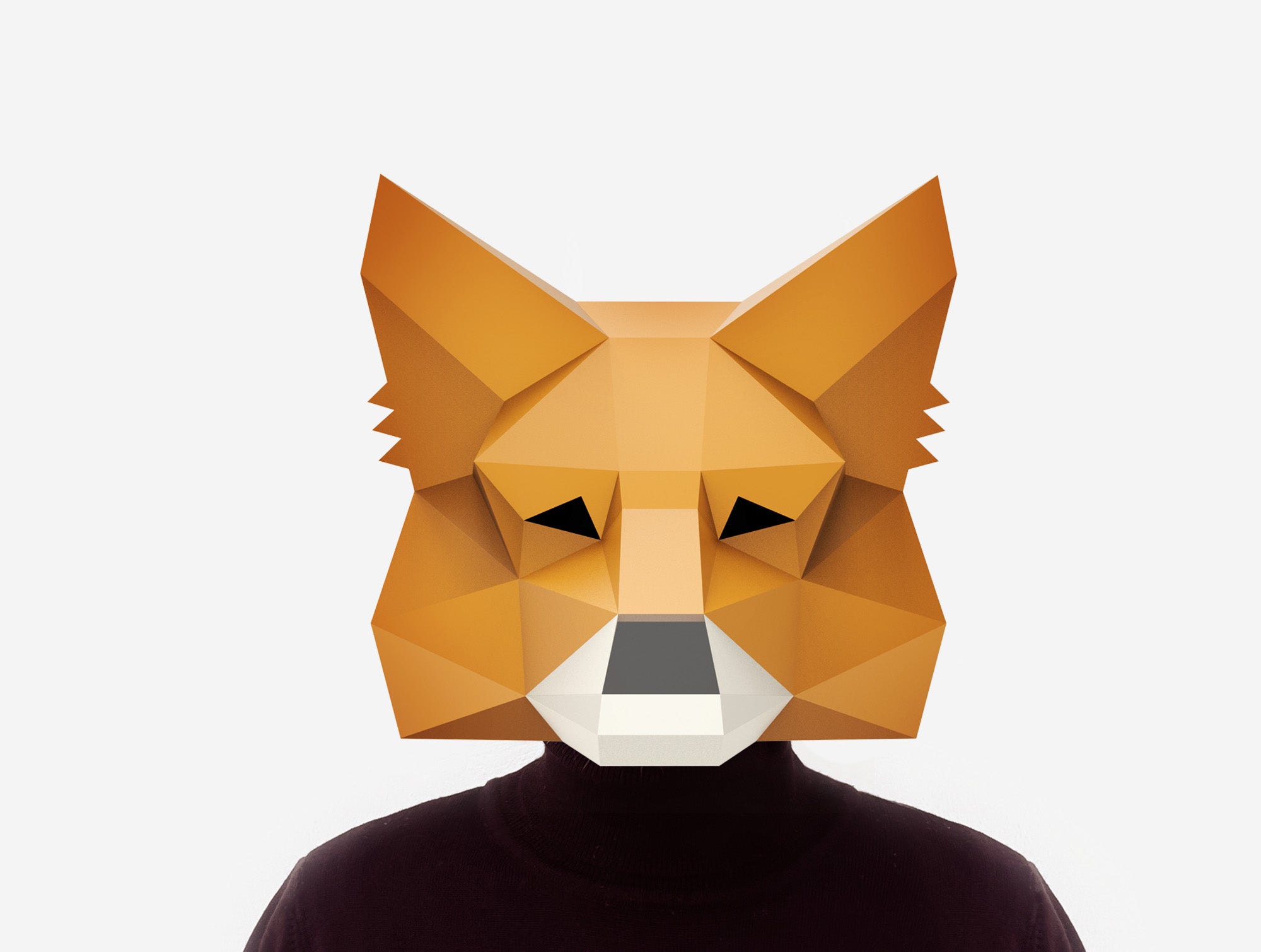 Fox Mask - Kitsune Mask | Paper Mask | Digital Template | Lapa Studios