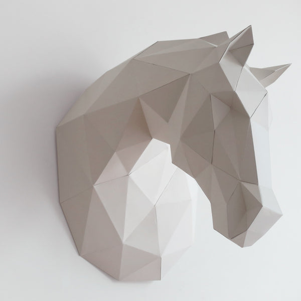 horse sculpture pattern