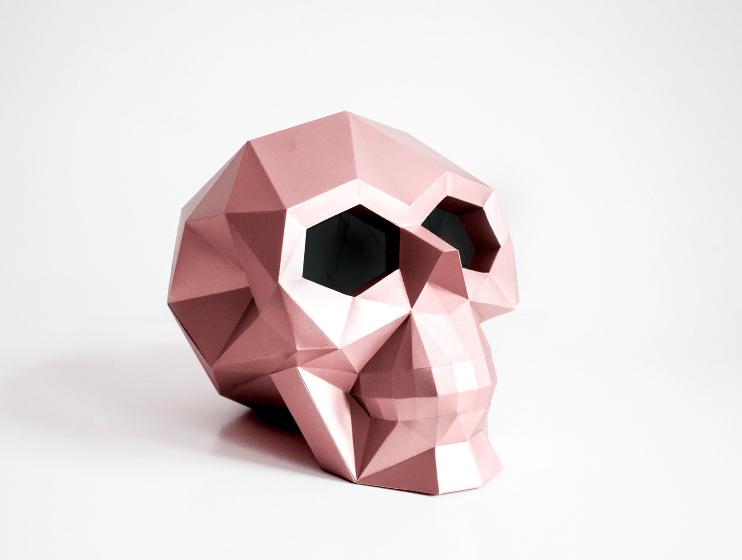 Skull Sculpture DIY Paper Craft Template – Lapa Studios
