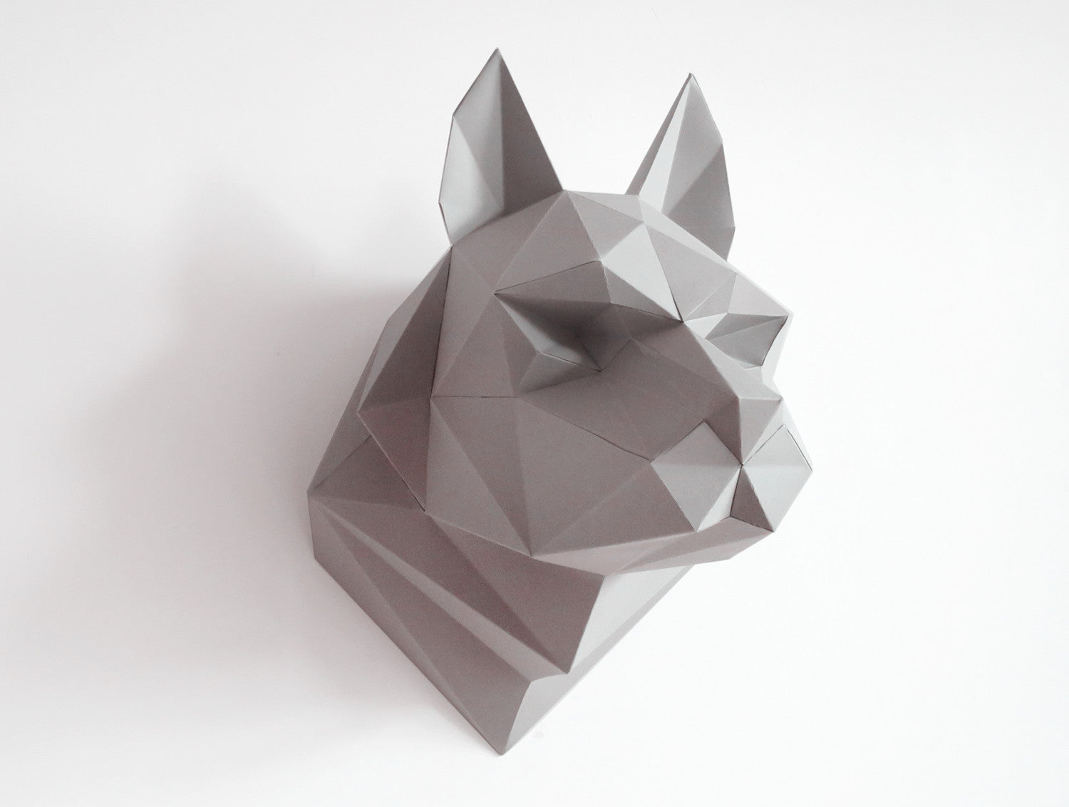 Wolf Sculpture DIY Paper Craft Template – Lapa Studios
