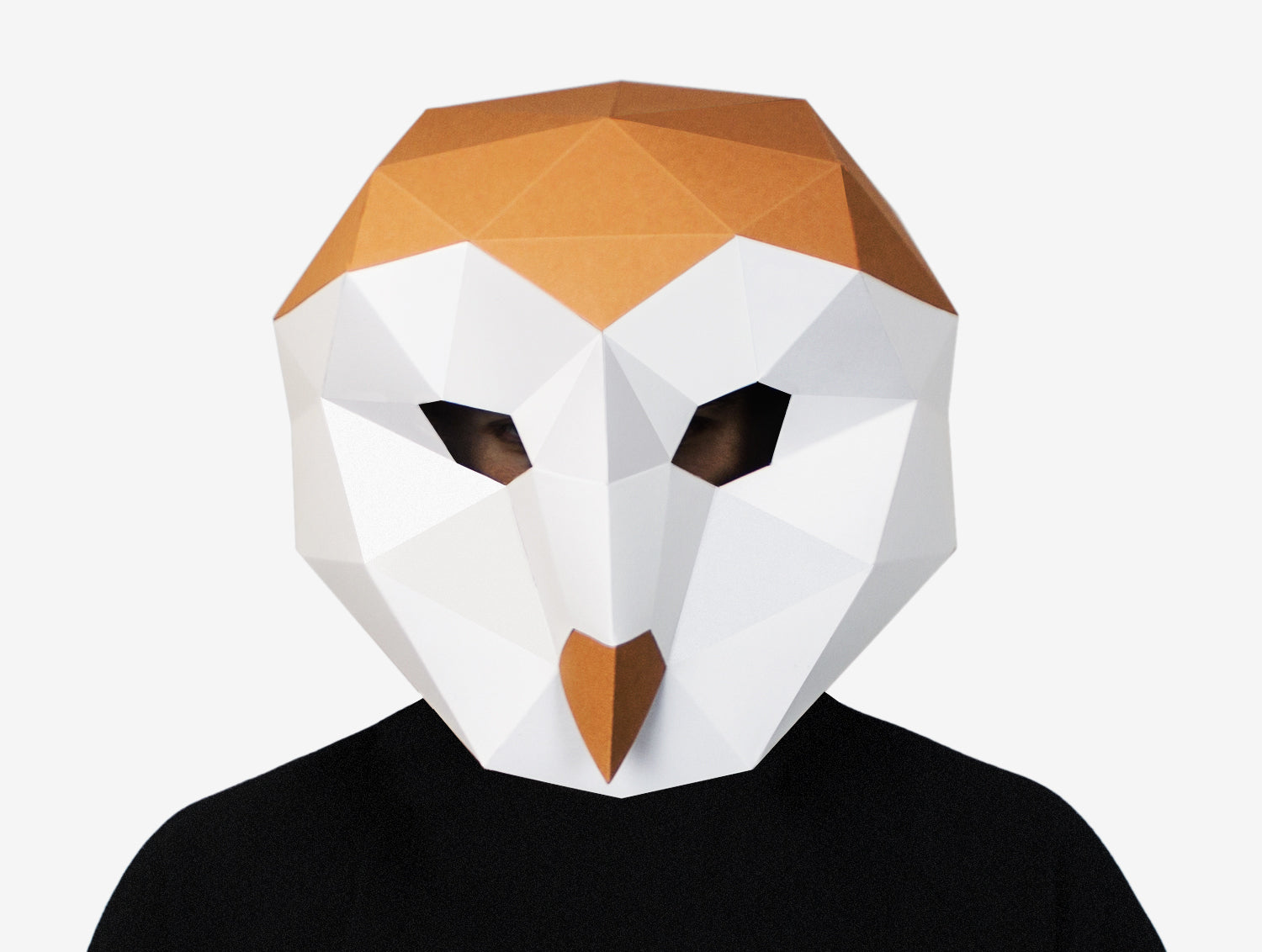 Barnowl Mask DIY Paper Mask Template – Lapa Studios