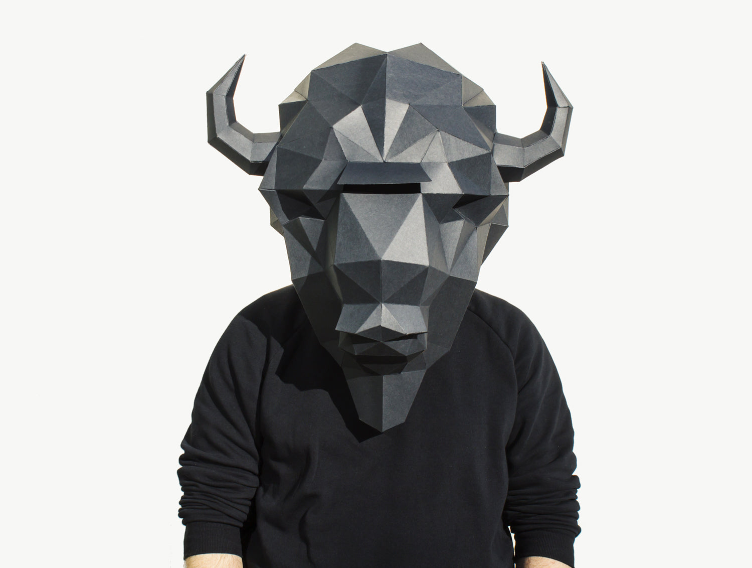 Bison Mask DIY Paper Mask Template – Lapa Studios