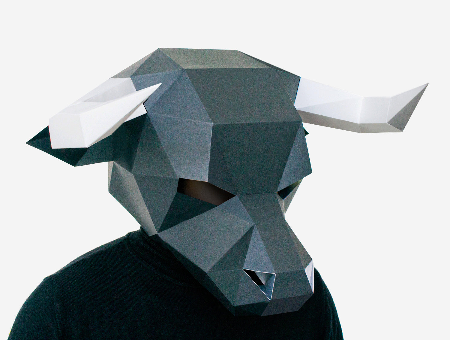 Bull Mask DIY Paper Mask Template – Lapa Studios