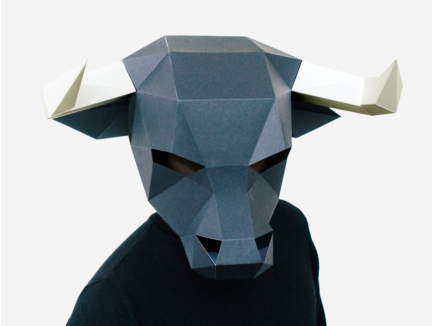 Bull Mask DIY Paper Mask Template – Lapa Studios