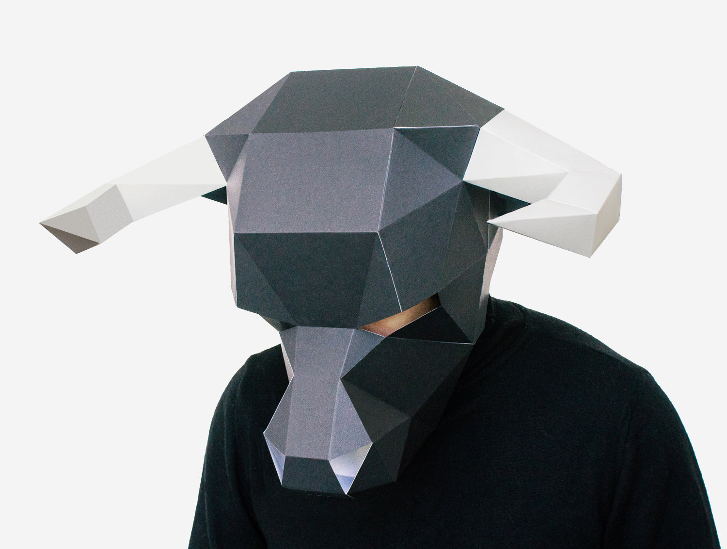 Bull Mask DIY Paper Mask Template – Lapa Studios