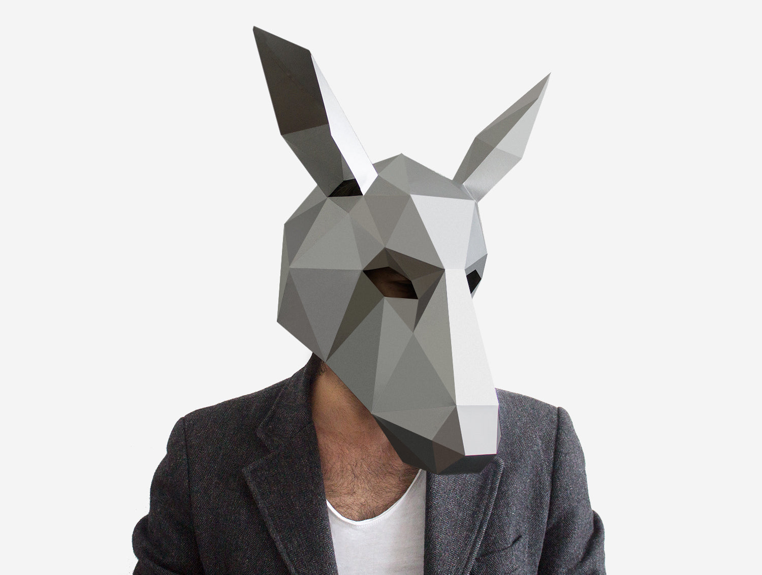 Donkey Mask DIY Paper Mask Template – Lapa Studios