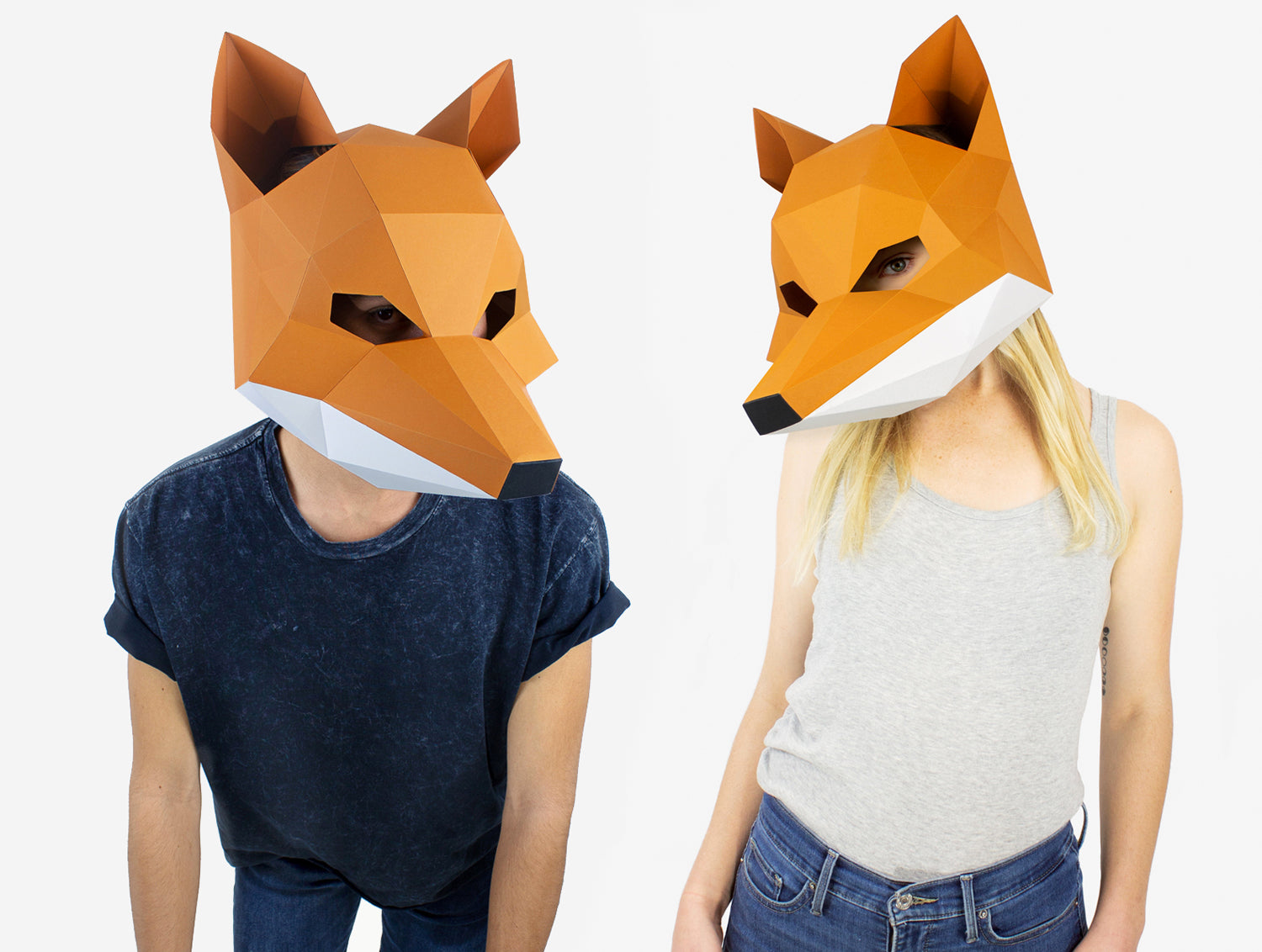 Fox Mask Paper Craft Kit – Lapa Studios