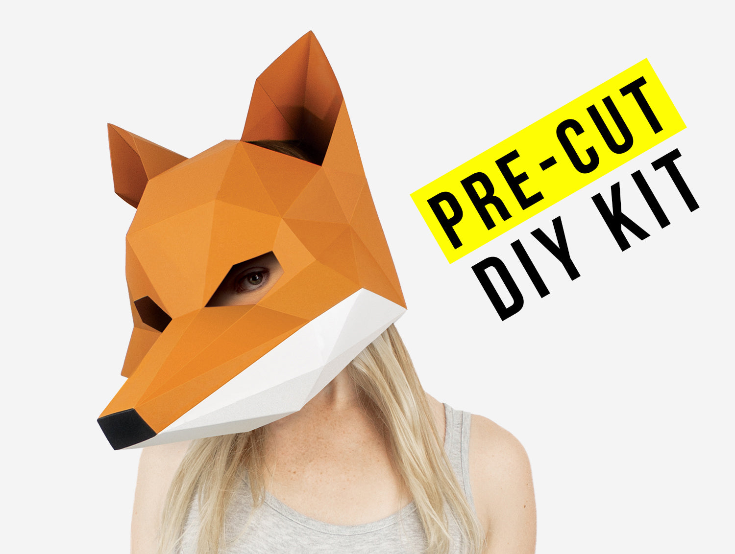 Fox Mask Paper Craft Kit – Lapa Studios