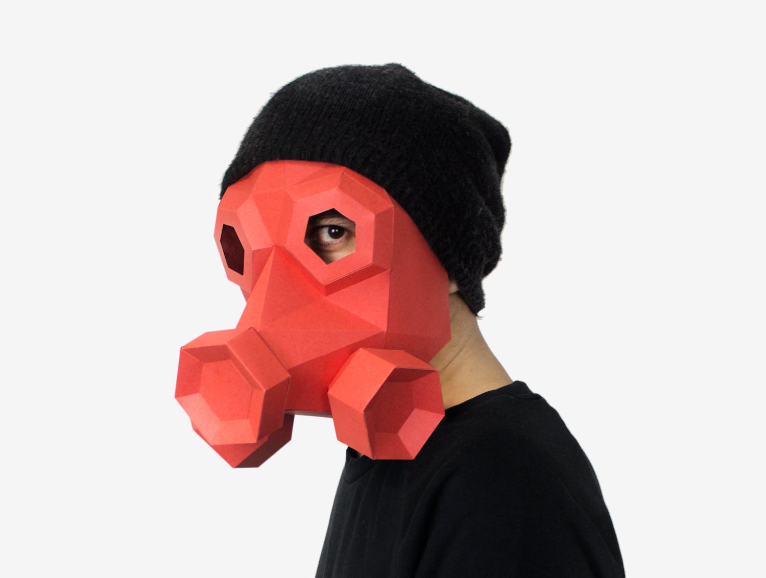 Gas Mask DIY Paper Mask Template – Lapa Studios