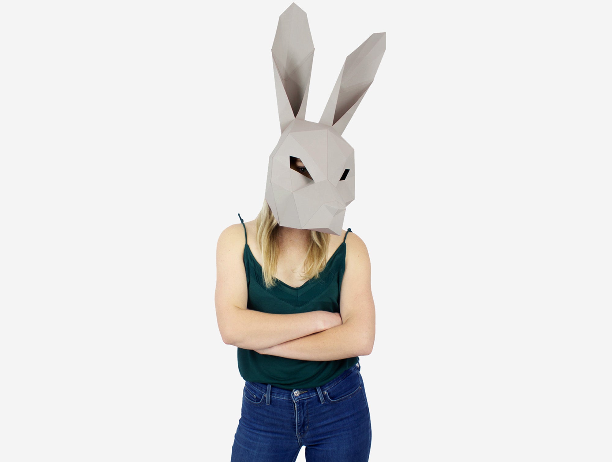 Hare Mask DIY Paper Mask Template – Lapa Studios