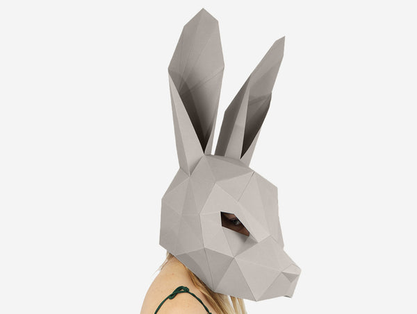 Hare Mask DIY Paper Mask Template – Lapa Studios