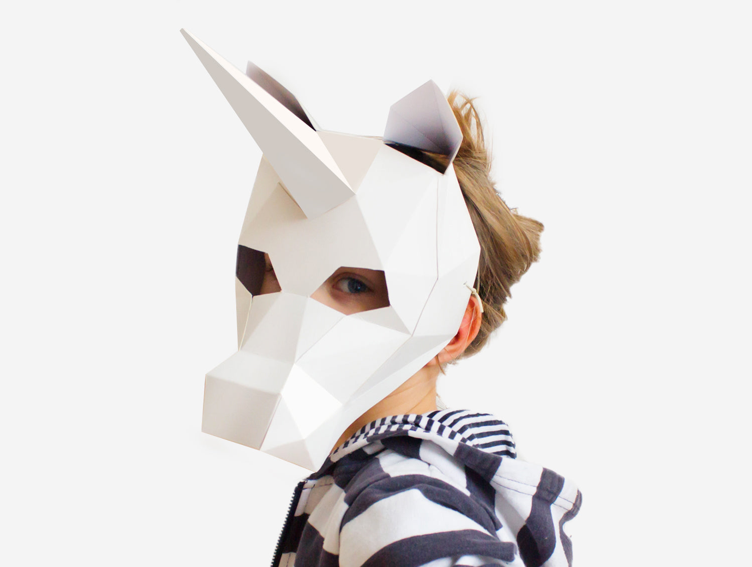 Kids Unicorn Mask DIY Paper Mask Template – Lapa Studios
