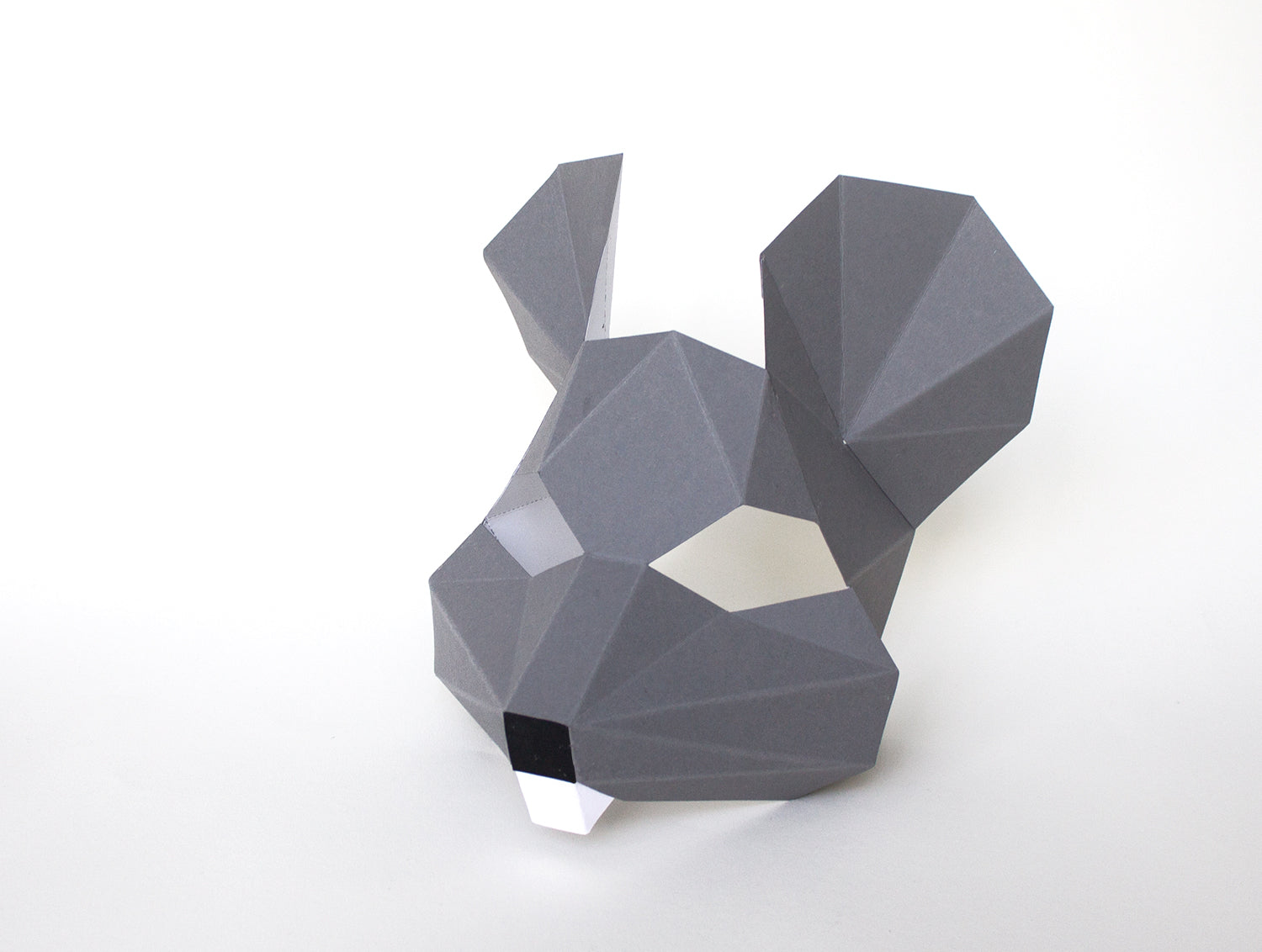 Kids Mouse Mask DIY Paper Mask Template – Lapa Studios
