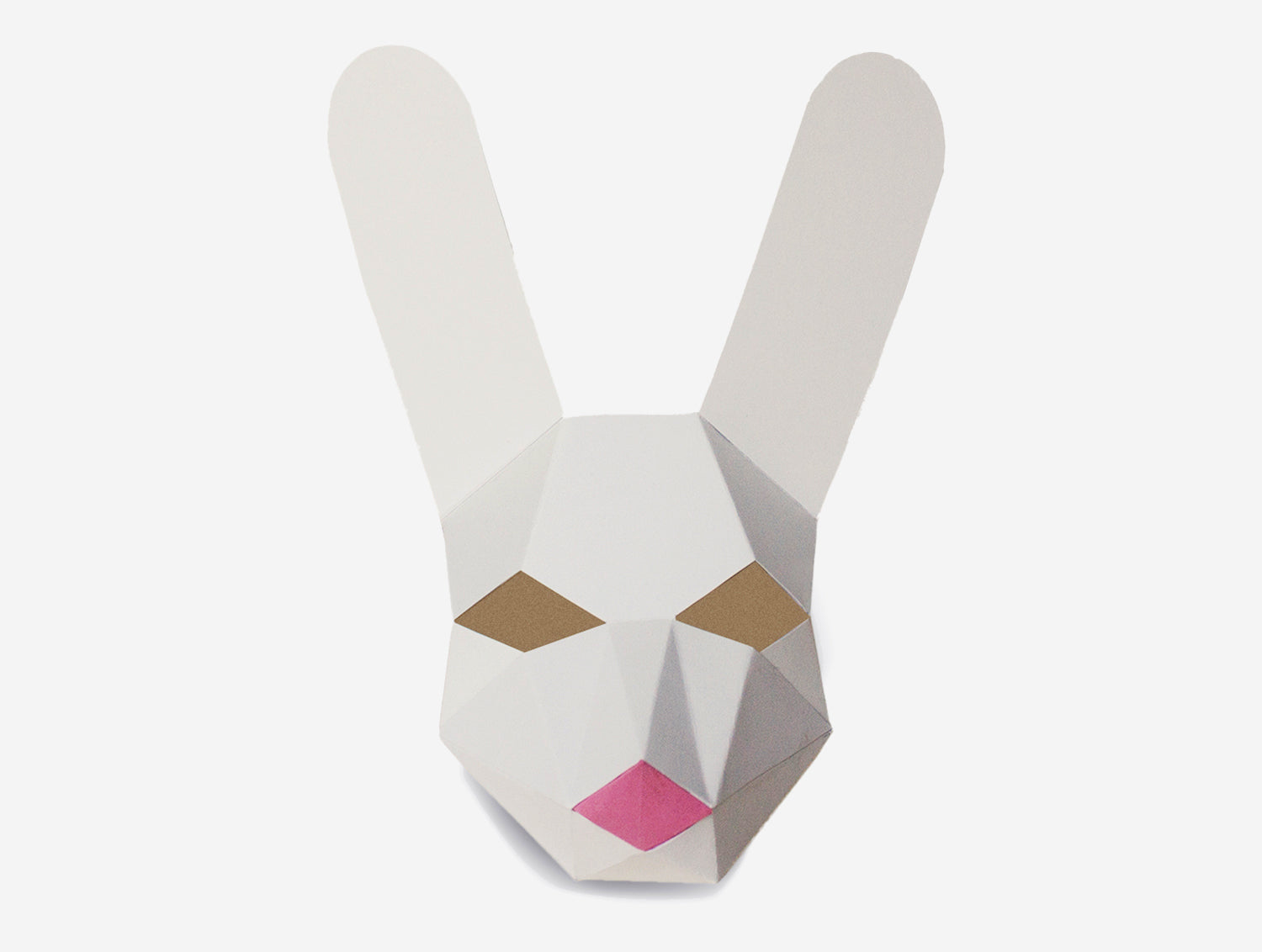 Kids Bunny Mask DIY Paper Mask Template – Lapa Studios
