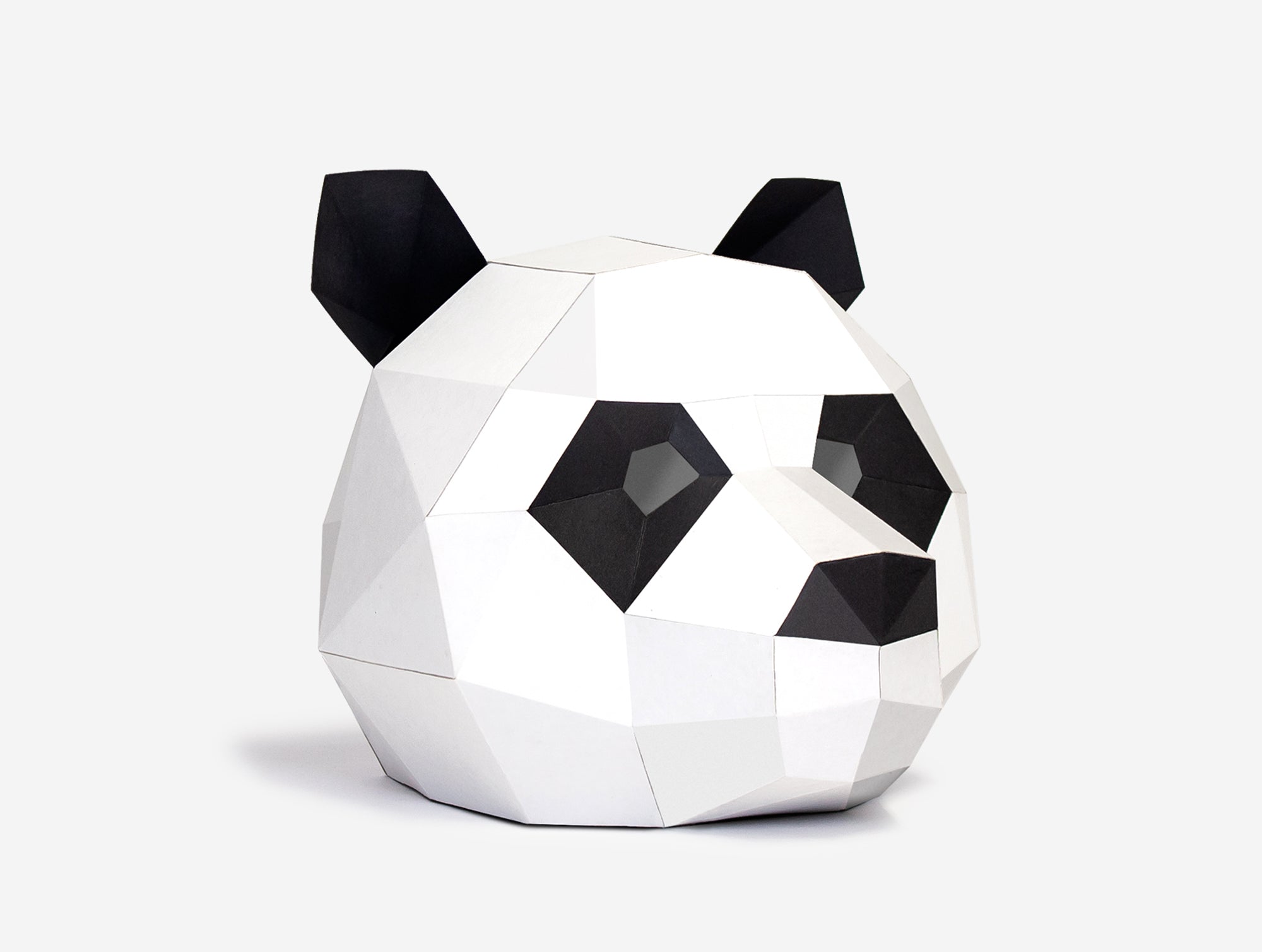 Panda Mask DIY Paper Mask Template – Lapa Studios