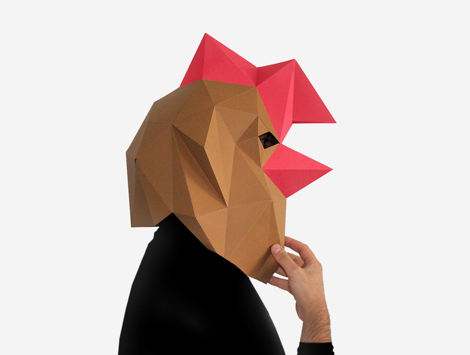 Rooster Mask DIY Paper Mask Template – Lapa Studios