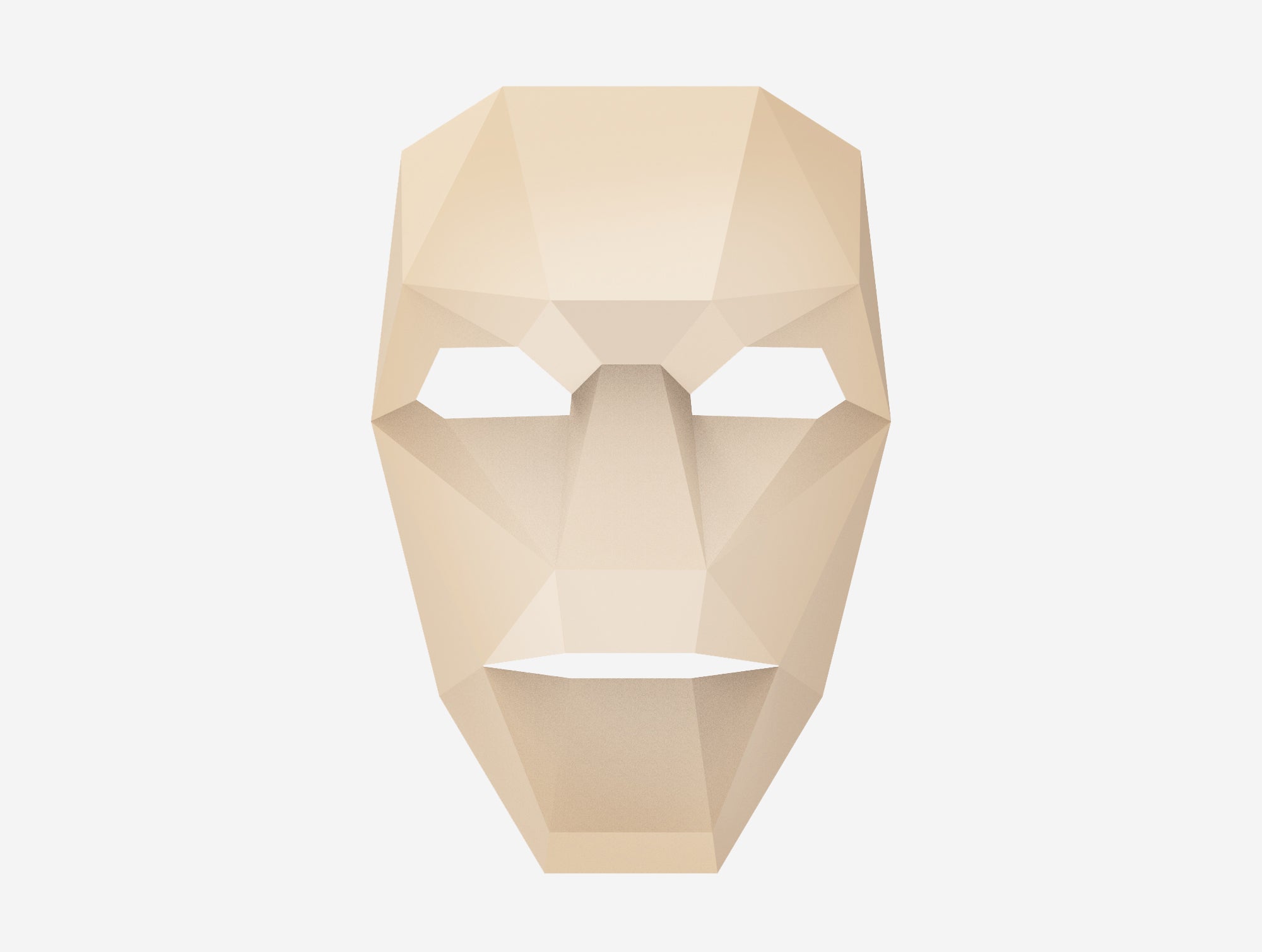 Snakeface Half Mask DIY Paper Mask Template – Lapa Studios