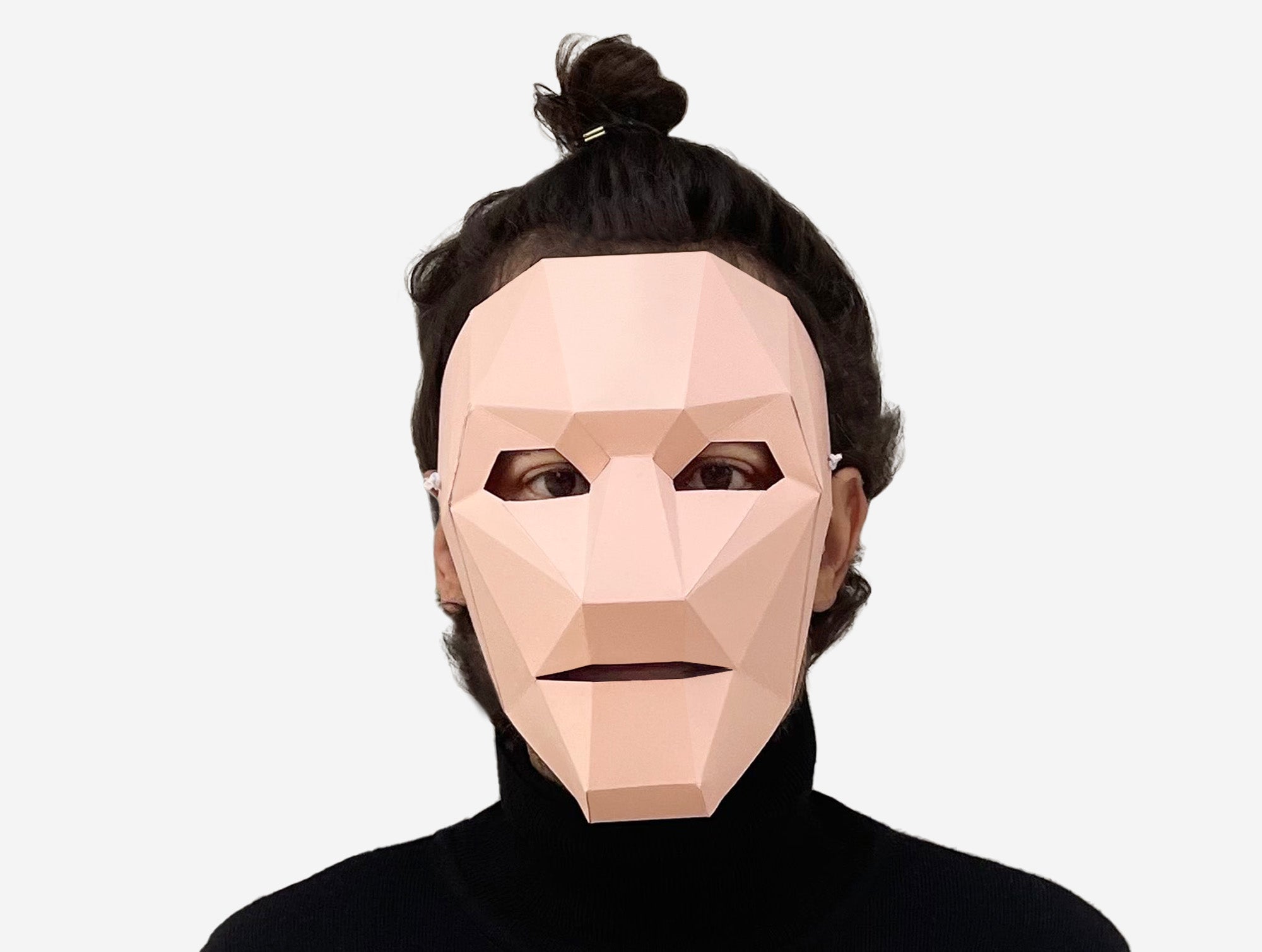 Snakeface Half Mask DIY Paper Mask Template – Lapa Studios