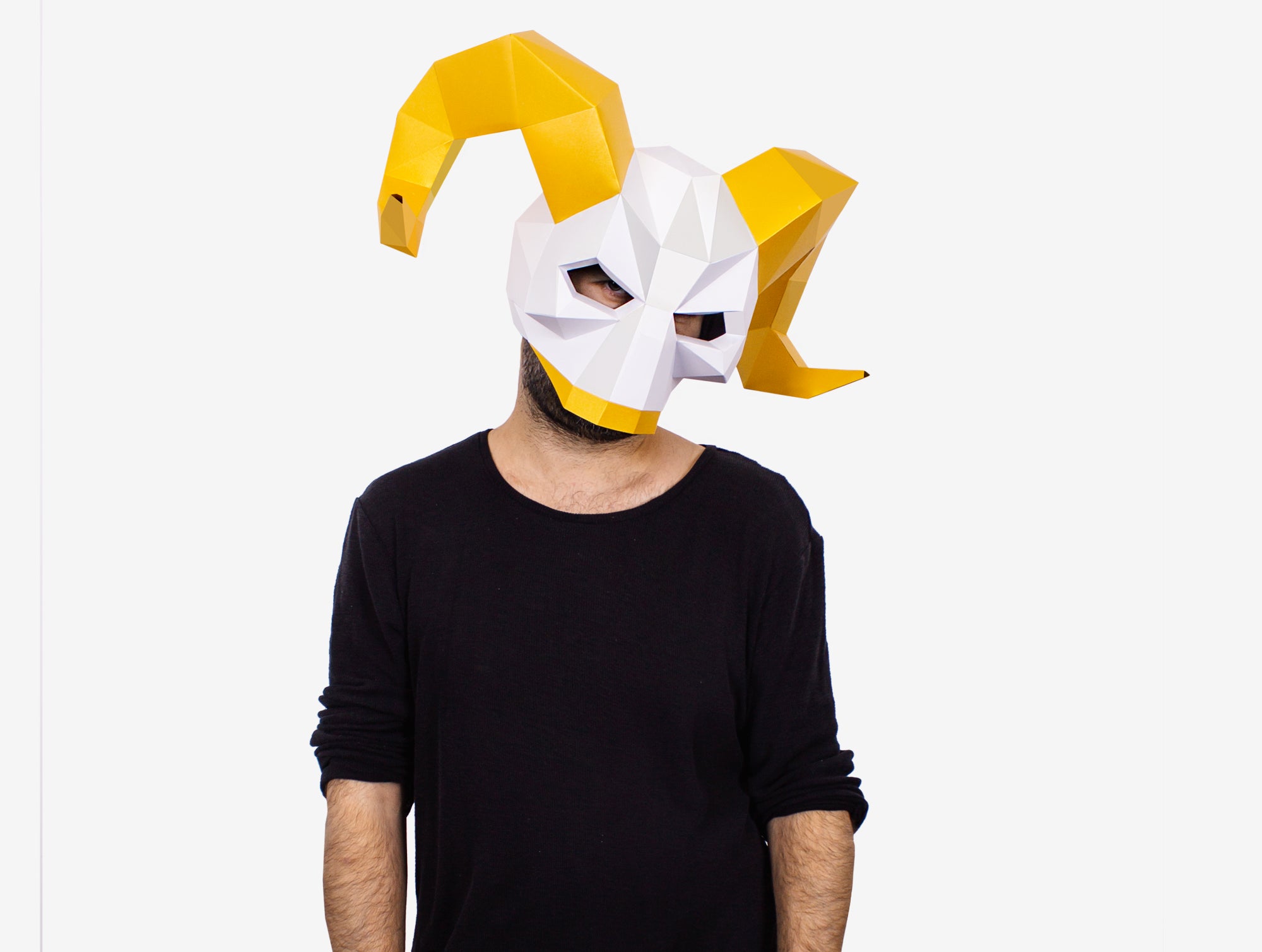 Viking Skull Mask DIY Paper Mask Template – Lapa Studios